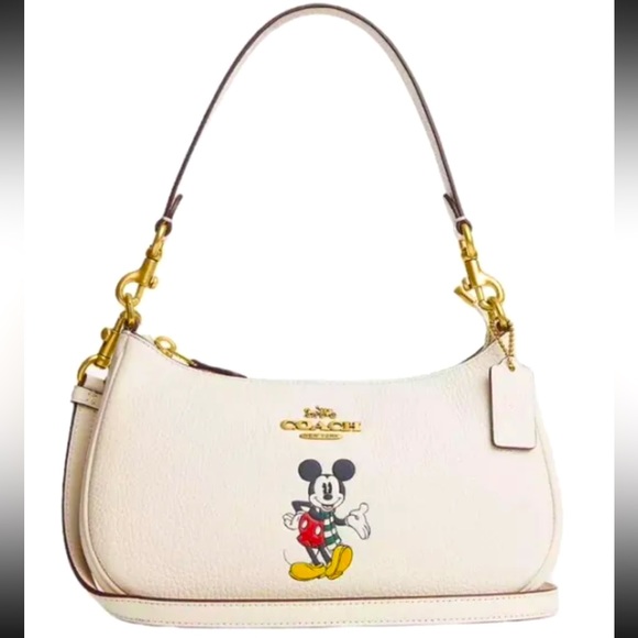 Coach | Bags | Coach X Disney Mickey Mouse Limited Edition White ...